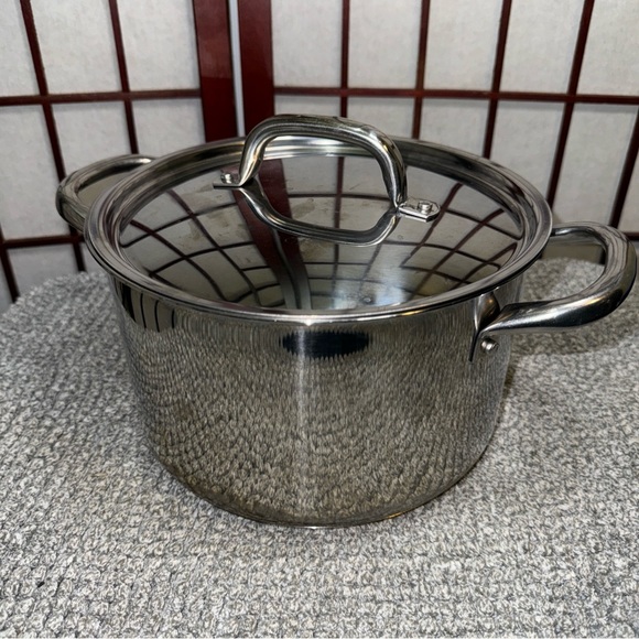 IKEA | Kitchen | Ikea Cookware Stainless 5 Qt Saucepan Dutch Oven Saut ...